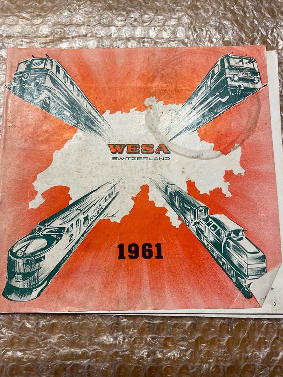 WESA Prospekt 1961 | Kaufen auf Ricardo
