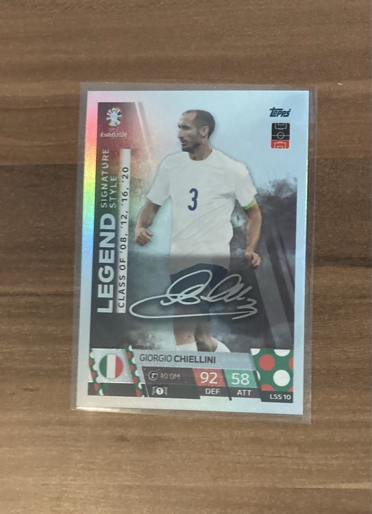 Topps Match Attack Legend Giorgio Chiellini Signature Style | Kaufen ...