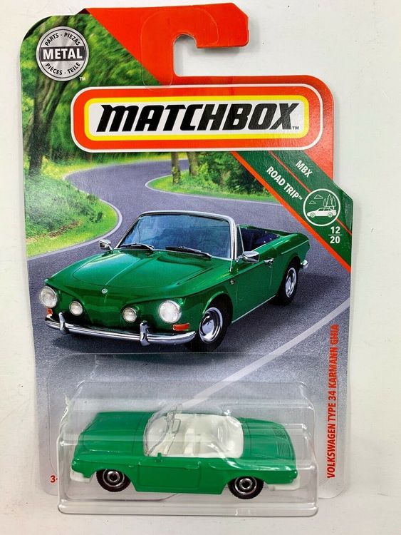 MATCHBOX VOLKSWAGEN TYPE 34 KARMANN GHIA 1/64 (Neu (gemäss Beschreibung ...