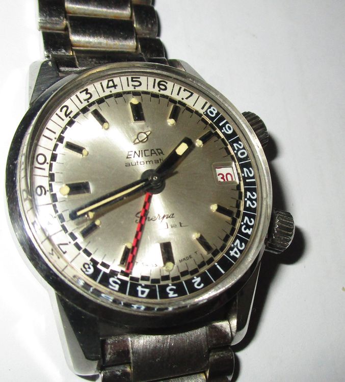vintage ENICAR Automatic Sherpa Jet | Kaufen auf Ricardo