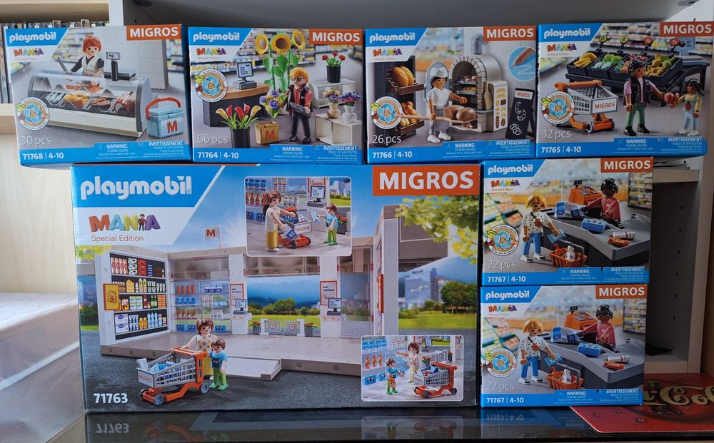 Playmobil Mania Migros Set (Neu und originalverpackt) in préverenges ...