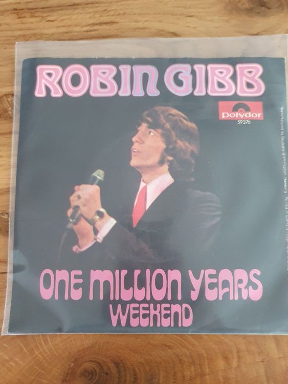 Vinyl Single - Robin Gibb - One Million Years (Gebraucht) in Sursee für ...