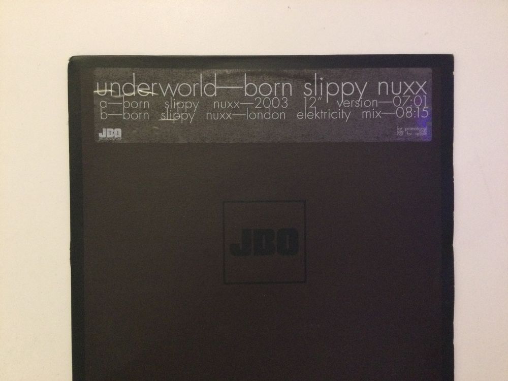 Underworld Maxi-Single - Born Slippy Nuxx (Gebraucht) in Gutenswil für ...