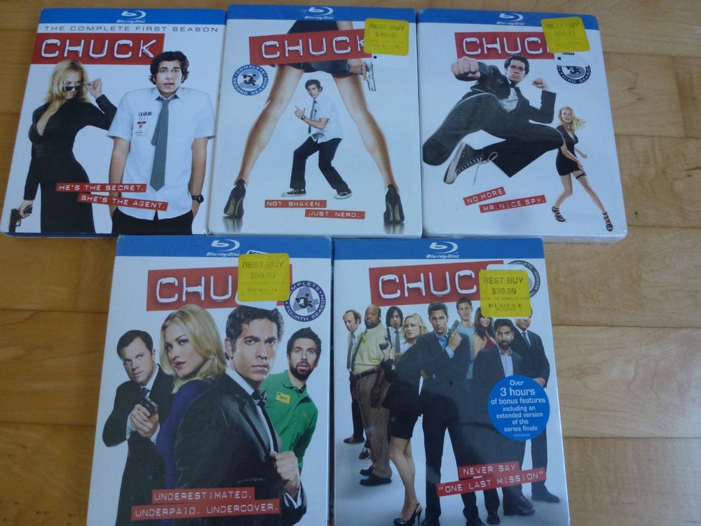 Chuck - Season 1- 5 (Blu-Rays) | Kaufen auf Ricardo