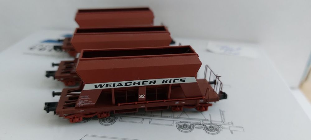 Jägerndorfer Weiacher Set 3 teilig SBB 66300 (Neu (gemäss Beschreibung ...