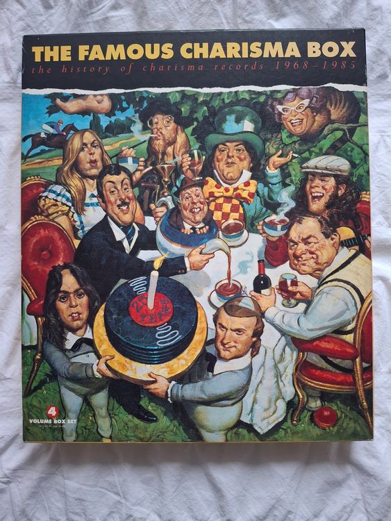 THE FAMOUS CHARISMA BOX 4XCD BOXSET UK 1993 VG+/NM (Gebraucht) in ...