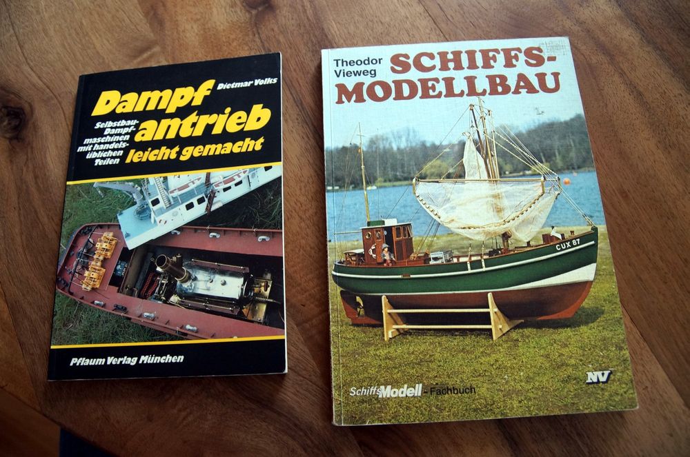 Schiffsmodellbau - Dampf-Antrieb - 2 Fachbücher (Gebraucht) in ...