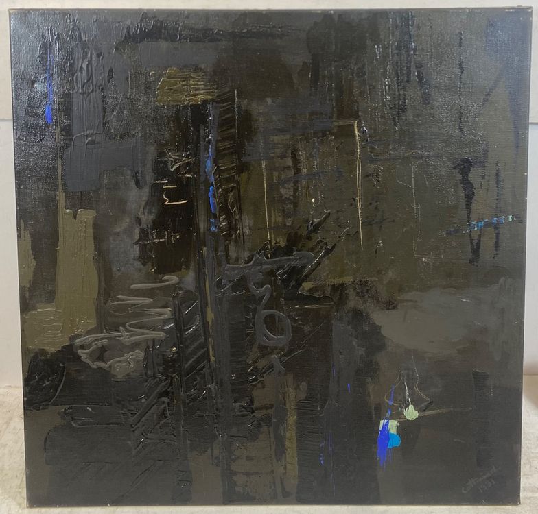 Große Abstrakte Gemälde Unleserlich Signiert (Gebraucht) in Root für CHF 19 – mit Lieferung auf ...