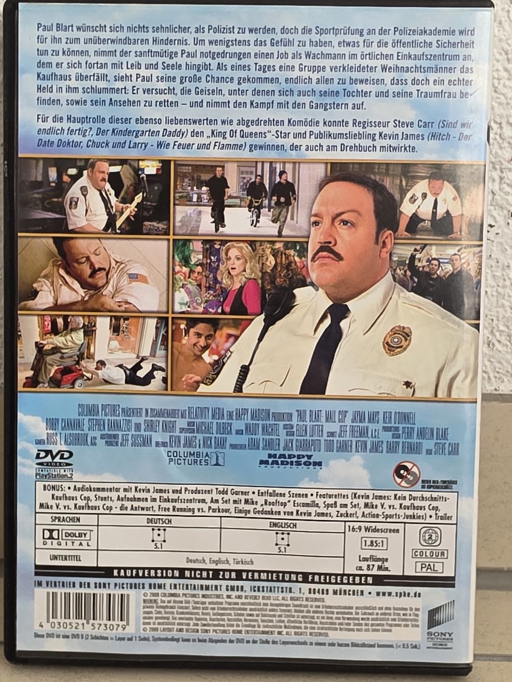 DVD: Der Kaufhaus Cop - Sicherheit macht niemals Urlaub! (Gebraucht) in ...