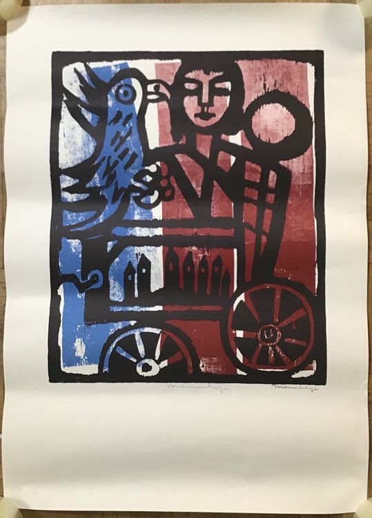 Sehr Interessante Serigraphie Unleserlich Signiert (Gebraucht) in Root für CHF 5 – mit Lieferung ...