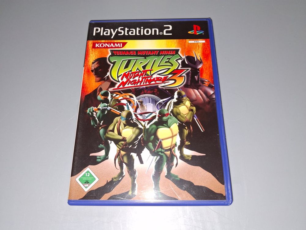 Teenage Mutant Ninja Turtles 3 Mutant Nightmare TMNT PS2 | Kaufen auf ...