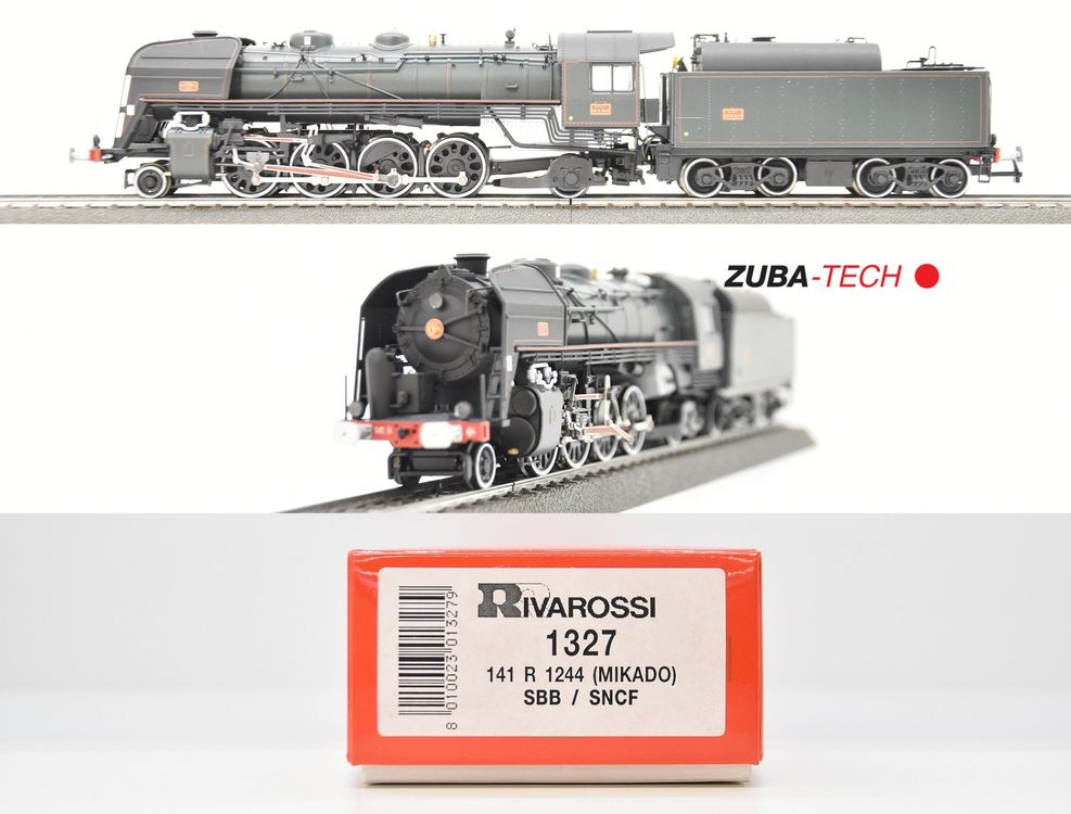Rivarossi 1327 Dampflok Serie 141 der SNCF H0 GS Analog OVP (Gebraucht) in St. Gallen für CHF ...