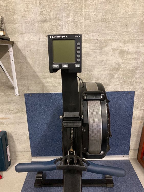 Rudergerät Concept2 Rower Modell D black mit PM3 Monitor (Gebraucht) in ...