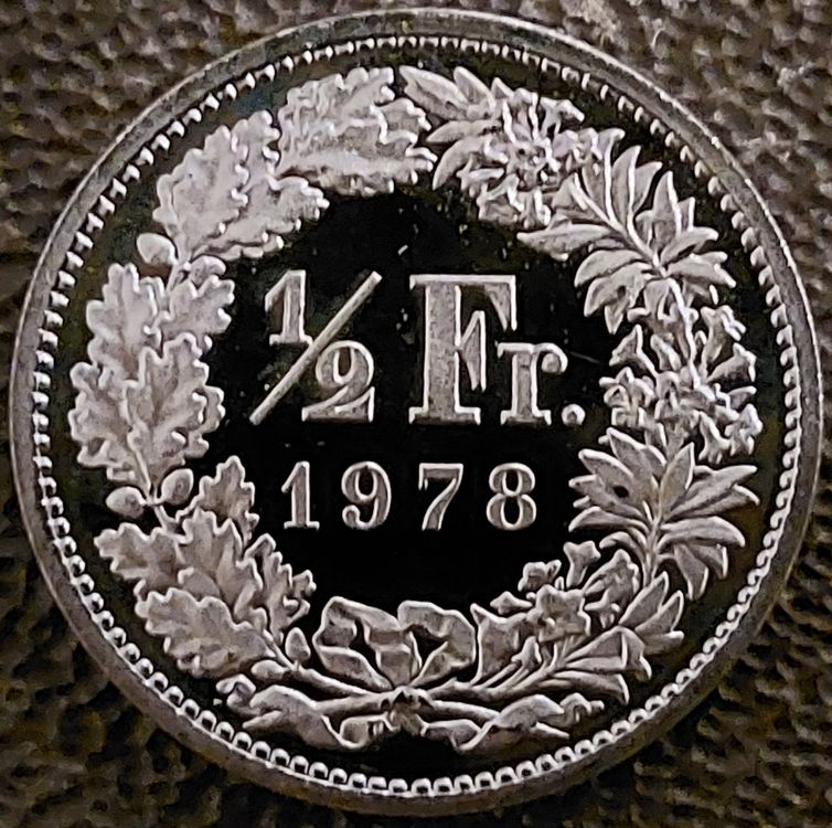 50 Rappen 1978 stgl. / aus Münzsatz | Kaufen auf Ricardo