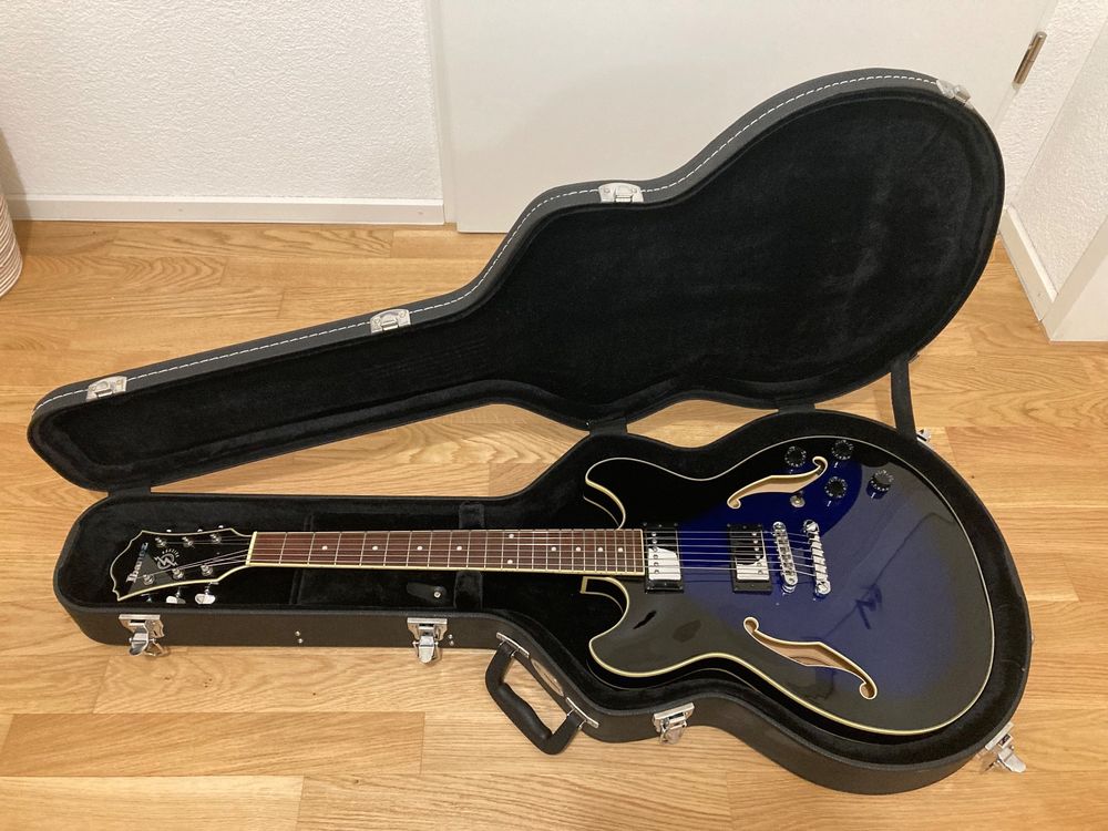 Ibanez AS73 Artcore TBS Semi Hollow Guitar + Thomann Case (Gebraucht ...