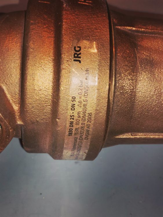 JRG Wasserfilter PN 16 DN 25 1" Rotguss | Kaufen auf Ricardo