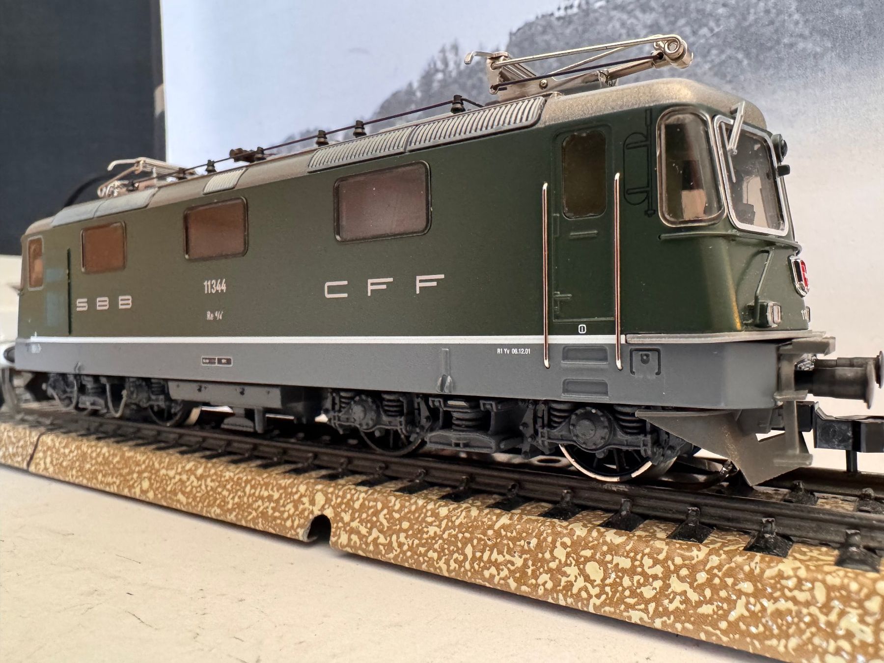 Hag 167 SBB Re 4/4'' mit Klima, Esu V5M4, WS/AC, in OVP (Gebraucht) in ...