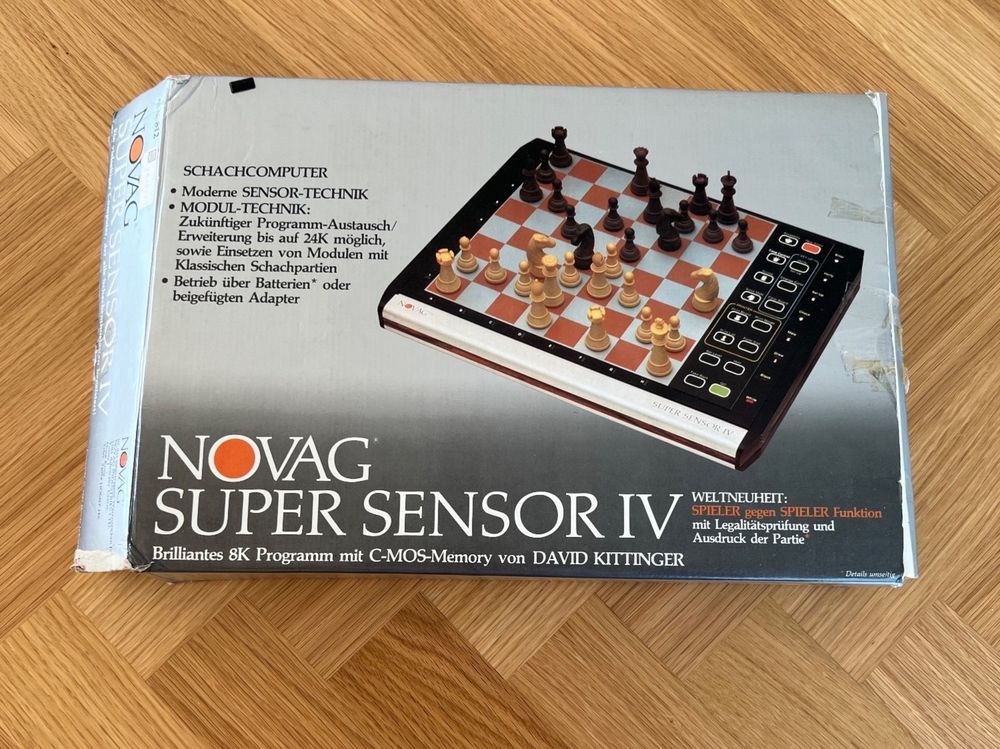 Schachcomputer NOVAG Super Sensor IV (Gebraucht) in Affoltern am Albis ...