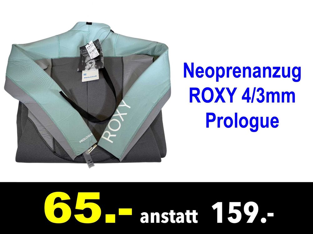 🔴 Neoprenanzug ROXY 4/3mm Prologue Girl BZ GBS /823Z (Neu und ...