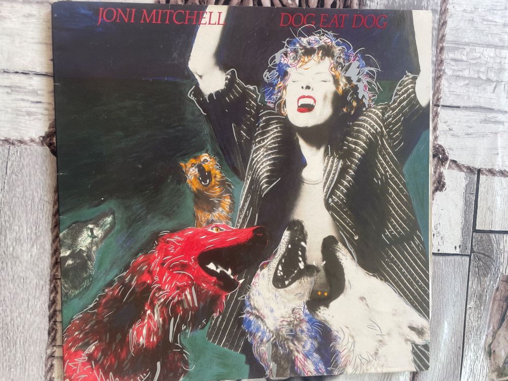 S364 Joni Mitchell/Dog eat Dog (Gebraucht) in Frutigen für CHF 5 – mit ...