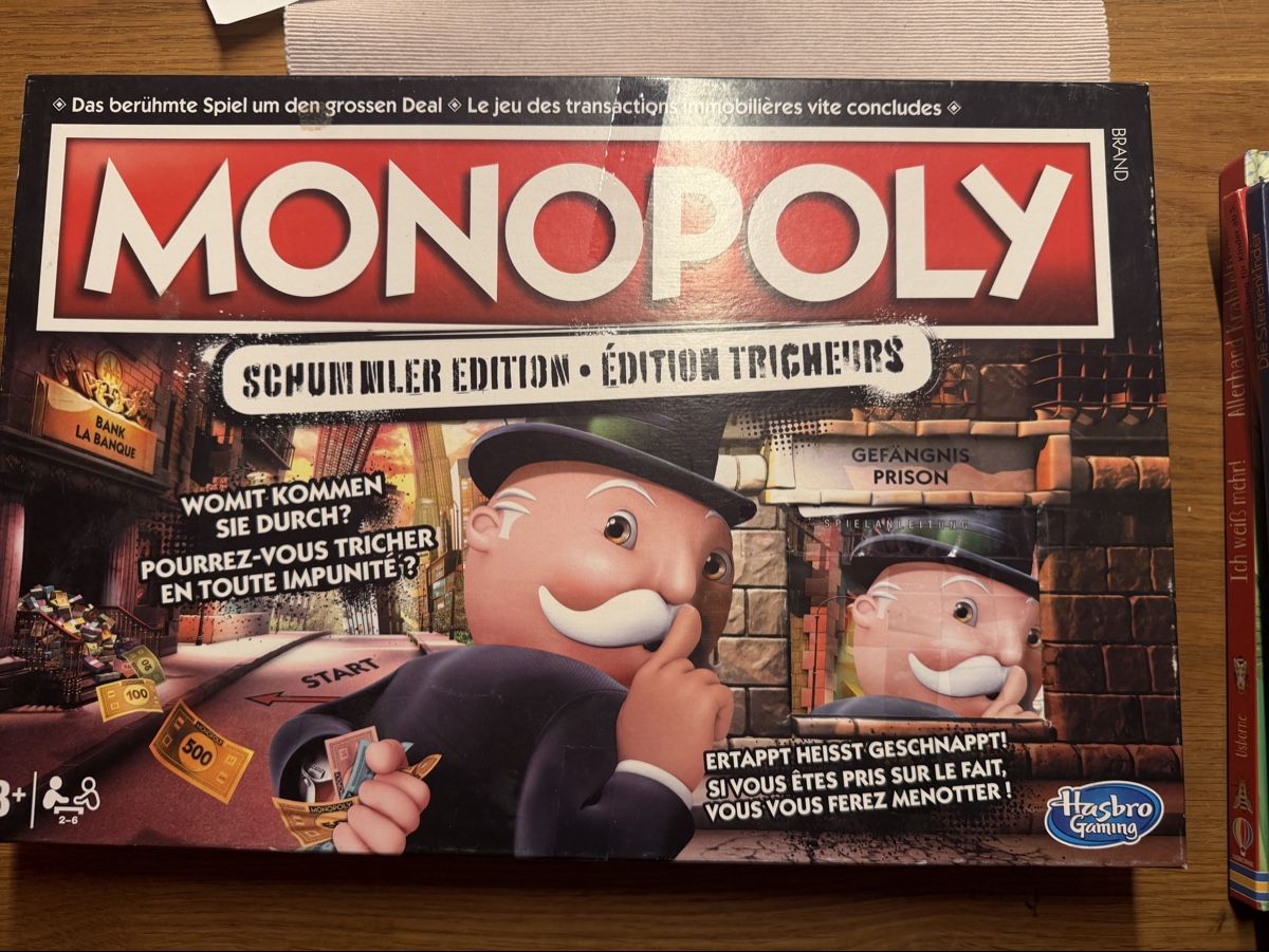 Monopoly: Schummler Edition - Das Spiel für Schlaufüchse! (Gebraucht ...