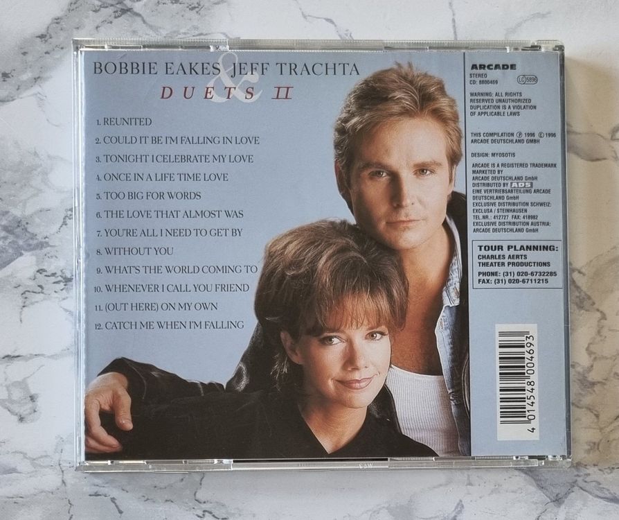 cd BOBBIE EAKES & JEFF TRACHTA - Duets II - 1996 cd VG++ (Gebraucht) in ...