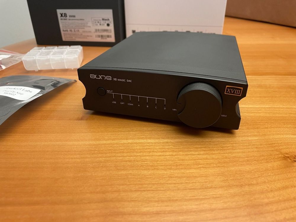 Aune X8 DAC XVIII + Sparkos Labs Dual Op Amp SS3602 (Gebraucht) in Bern ...