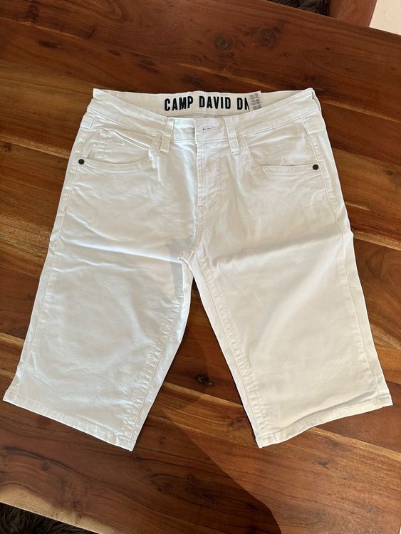 Camp-David Hose kurz 33 weiss | Kaufen auf Ricardo