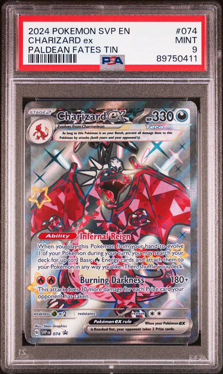 Pokemon Charizard ex PAF 054 / PSA 9 MINT | Kaufen auf Ricardo