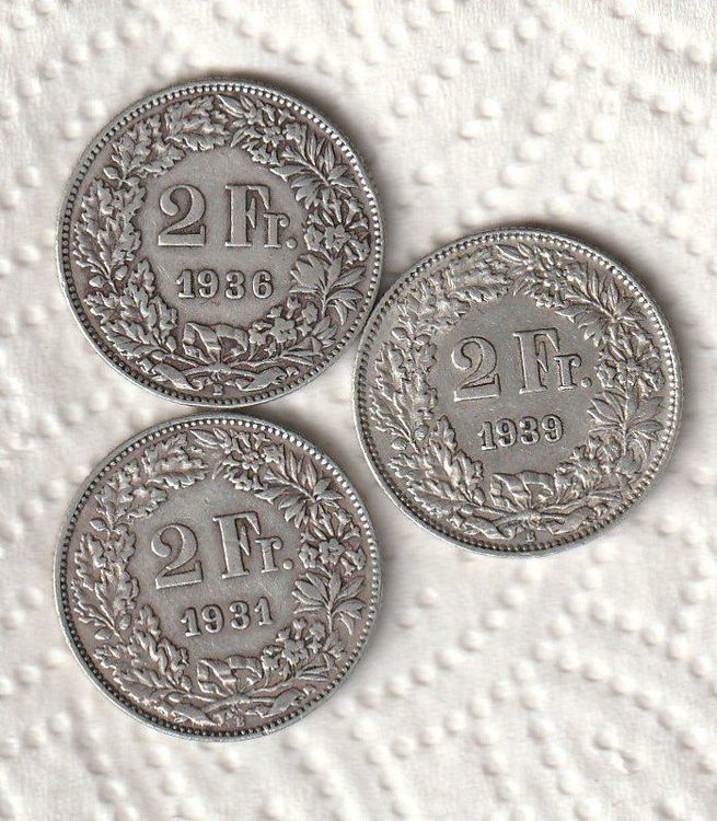 2 Franken (Gebraucht) in Rotkreuz für CHF 21 – mit Lieferung auf Ricardo kaufen