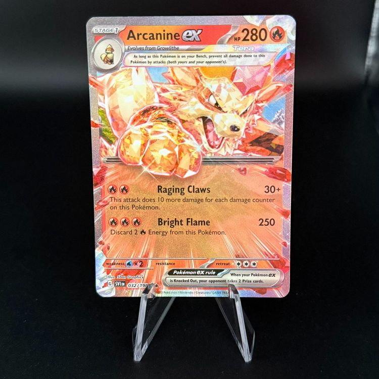 Arcanine ex #32 Pokemon Scarlet & Violet | Kaufen auf Ricardo