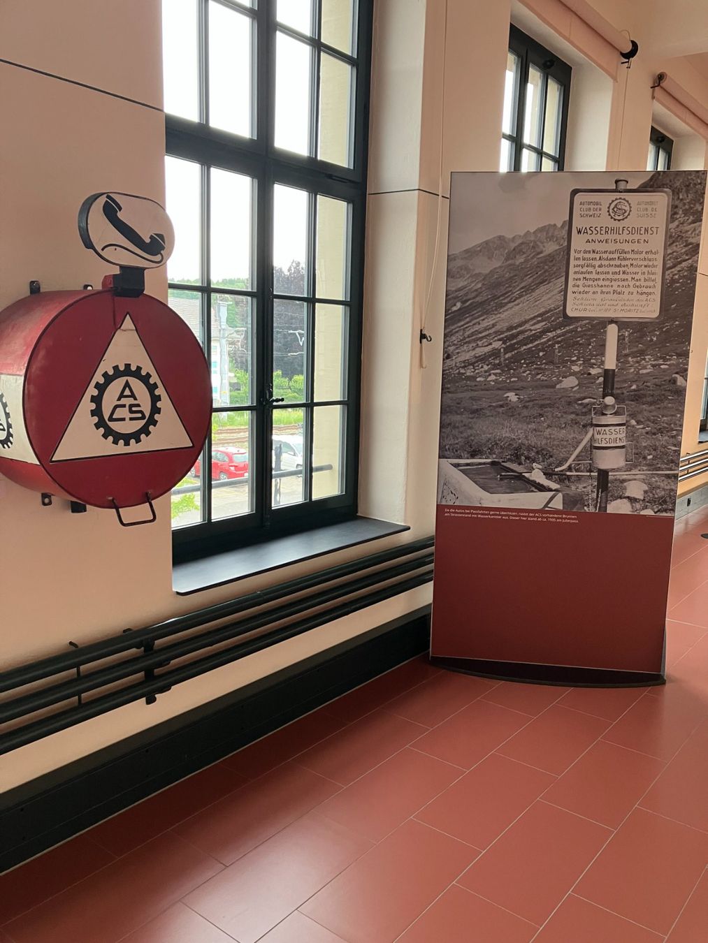 ACS Notrufsäule original mit speziellem Telefon, für Sammler (Gebraucht ...