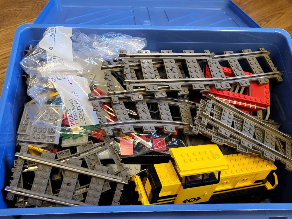 LEGO EISENBAHN 4564 GÜTERZUG FREIGHT RAIL RUNNER | Kaufen auf Ricardo