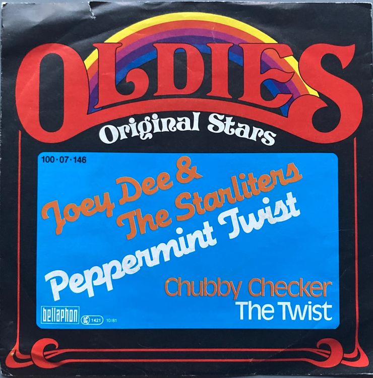JOEY DEE AND THE STARLITERS / CHUBBY CHECKER - PEPPERMINT TW (Gebraucht ...
