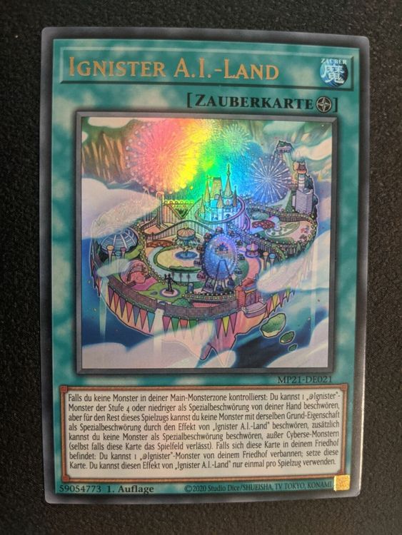 YuGiOh! Ignister A.I.-Land | Kaufen auf Ricardo