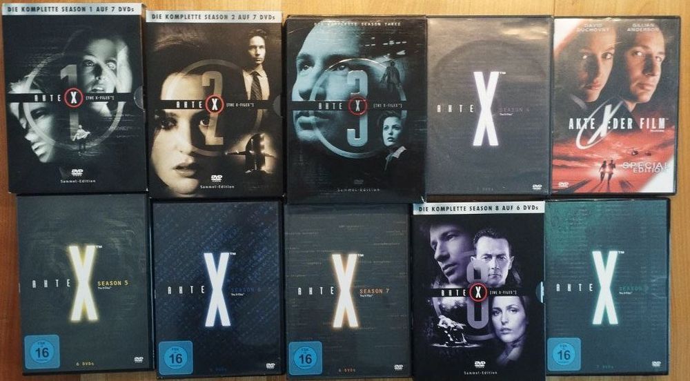 Akte X / Staffeln 1-9 / Akte X: Der Film (Gebraucht) in Eglisau für CHF ...