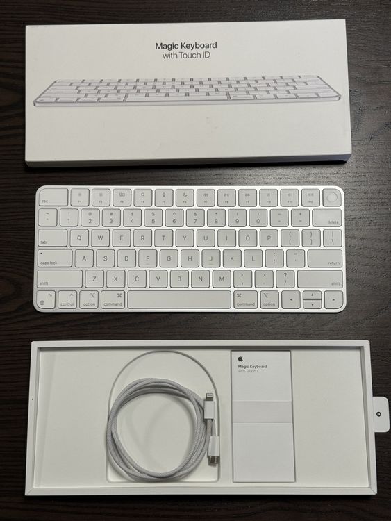 APPLE Magic Keyboard mit Touch ID, US Layout (Neu (gemäss Beschreibung ...