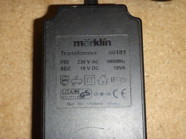 Märklin : Trafo 66181 (Gebraucht) in für CHF 10 – mit Lieferung auf ...