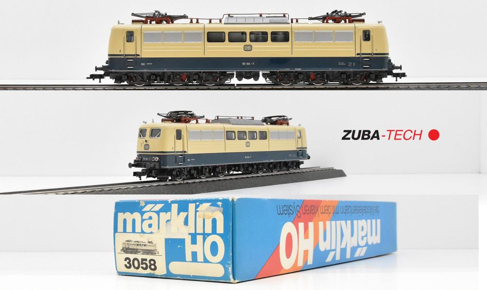 Märklin 3058 E-Lok BR 151 der DB, H0 WS Analog mit OVP (Gebraucht) in St. Gallen für CHF 76 ...
