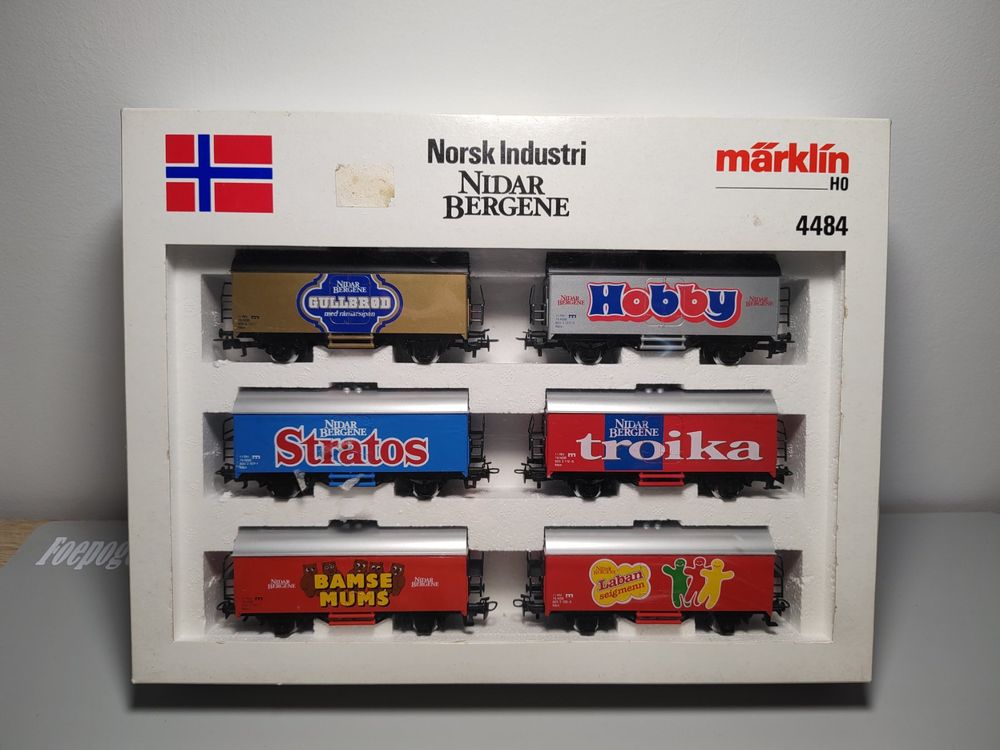 Märklin 4484 Güterwagenset Norsk Industri (Neu (gemäss Beschreibung ...