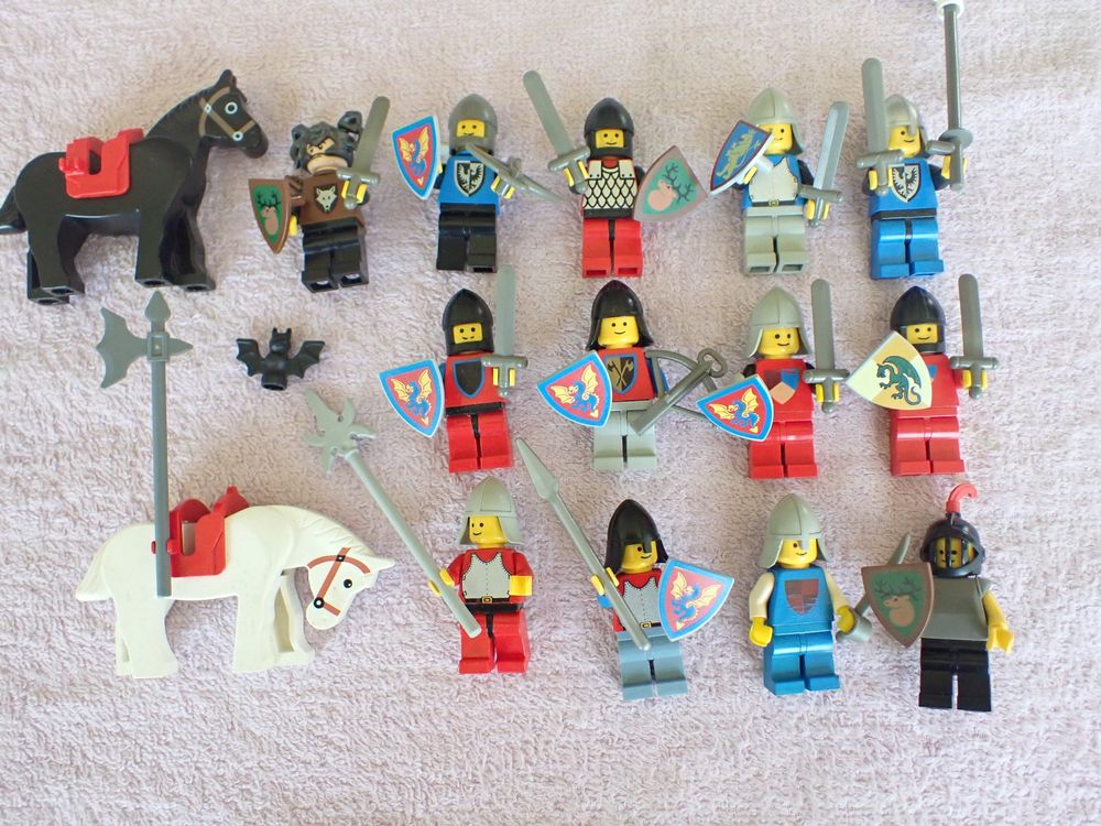 schöne alte LEGO RITTER Figuren Männchen (Gebraucht) in Geroldswil für ...