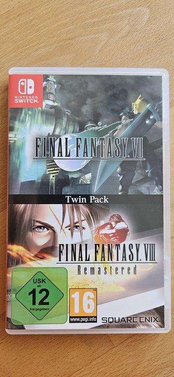 Nintendo Switch Final Fantasy VII und VIII remastered (Neu (gemäss ...