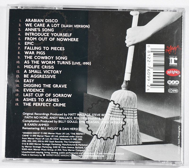 CD: FAITH NO MORE - Angel Dust (Ltd Edition, Tour Souvenir) | Kaufen ...