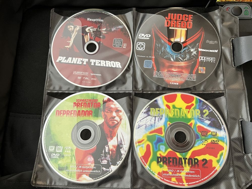 4x DVD’s Predator 1 + 2, Judge Dredd, Planet Terror (Gebraucht) in für ...