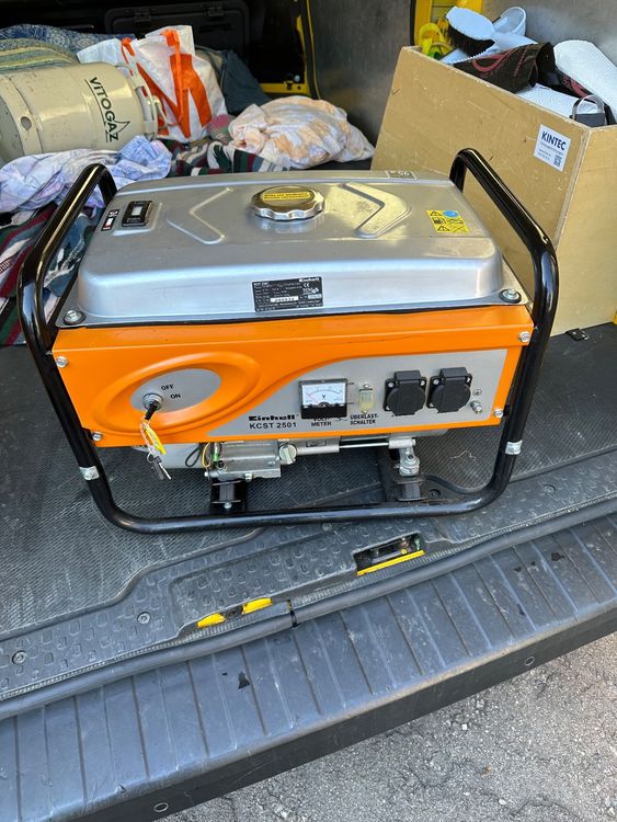 Stromgenerator praktisch ungebraucht | Kaufen auf Ricardo