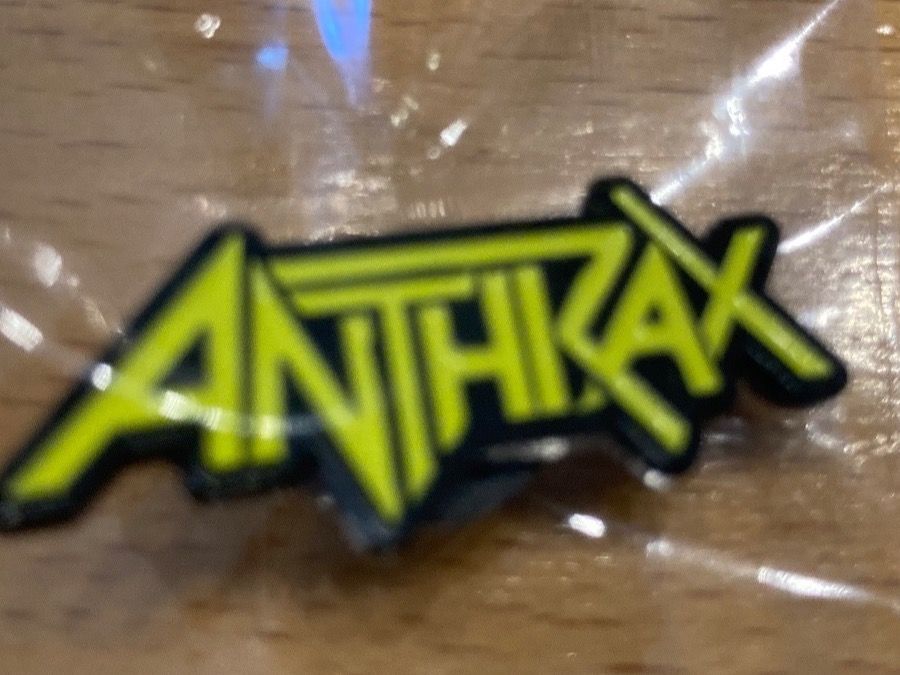 Anthrax - Pin Anstecker Punk Metal Rock Band (Neu (gemäss Beschreibung ...