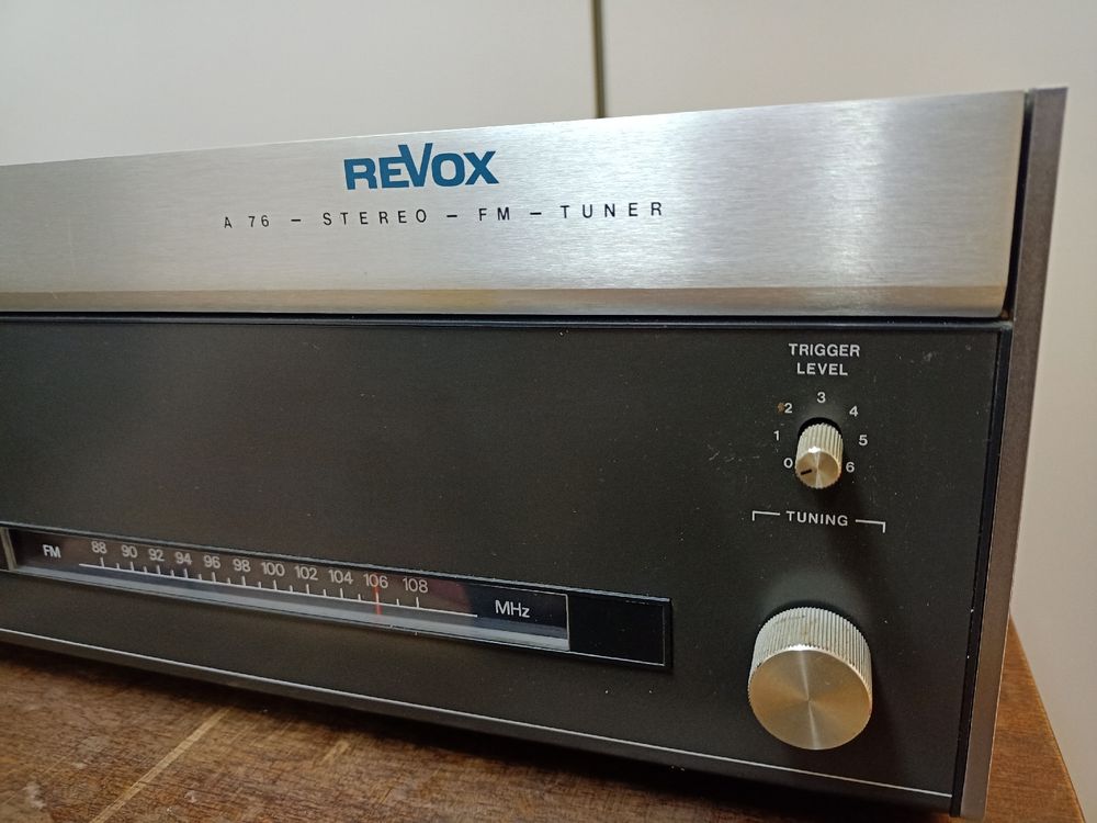 Revox A76 Tuner (Gebraucht) in Eglisau für CHF 66 – nur Abholung auf Ricardo kaufen