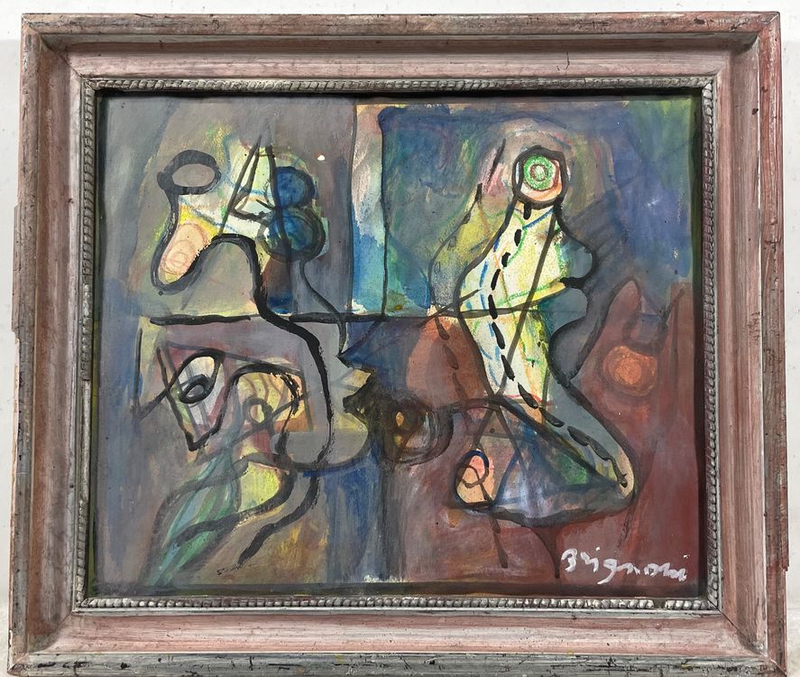 Serge Brignoni (1903-2002) Gouache (Gebraucht) in Root für CHF 305 ...