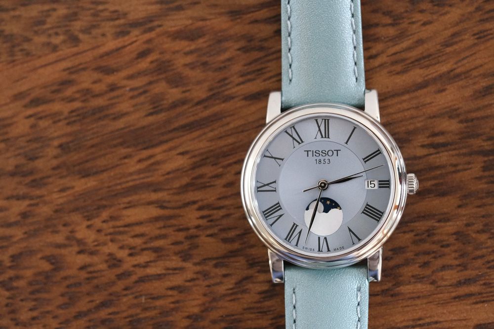 Tissot Carson Premium Lady Moonphase Schweizer Armbanduhr (Neu (gemäss ...