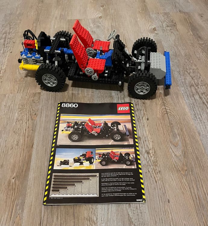 Vintage / Antik / Rarität Lego Technic 8860 Auto Chassis (Gebraucht) in ...